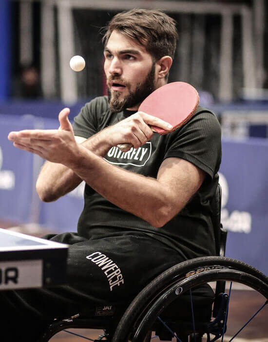 Gabriel Copola - Table Tennis | Sunrise Medical